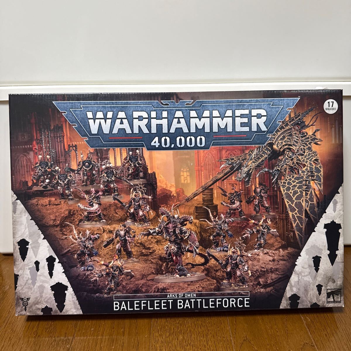 アーク オヴ オーメン 殲滅艦隊の戦闘部隊 ベイルフリートバトルフォース ケイオスマリーン ウォーハンマー 40K WARHAMMER 40 000(ウォーゲーム)｜売買されたオークション情報 ...
