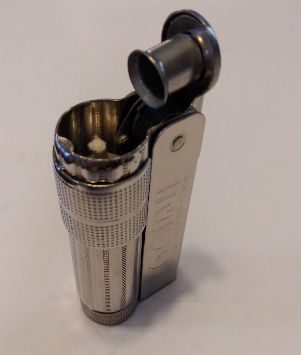 Yahoo!オークション - IMCO イムコ シルバーオイルライター SUPER 6700...