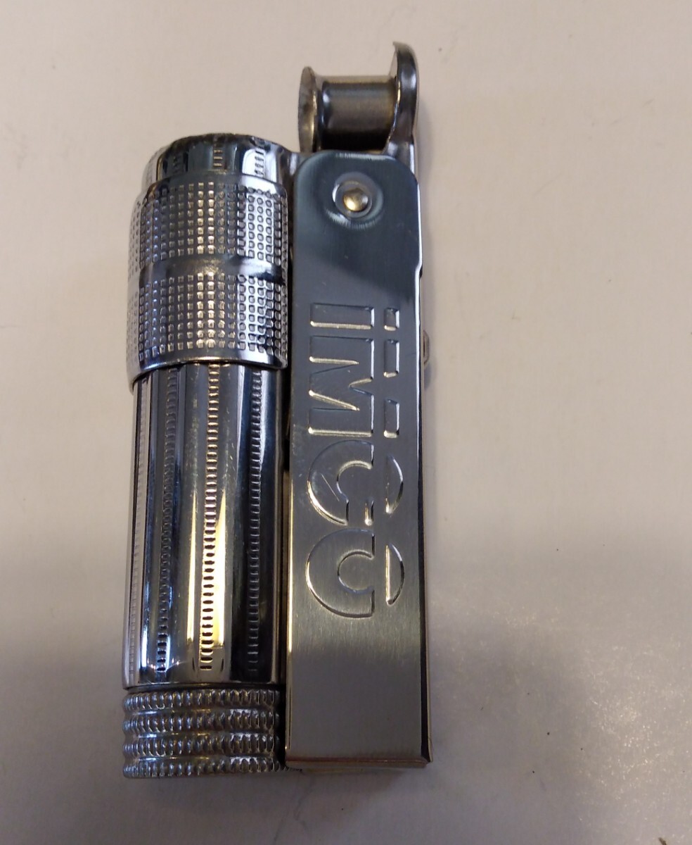 Yahoo!オークション - IMCO イムコ シルバーオイルライター SUPER 6700...