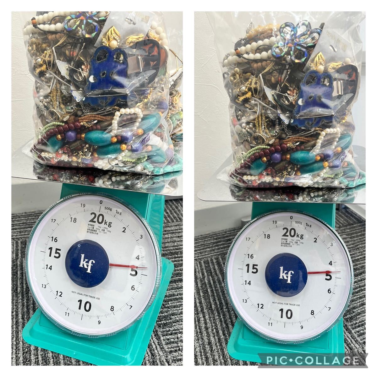 Yahoo!オークション - 1円スタート メッキ 約4500g イヤリング リング ...