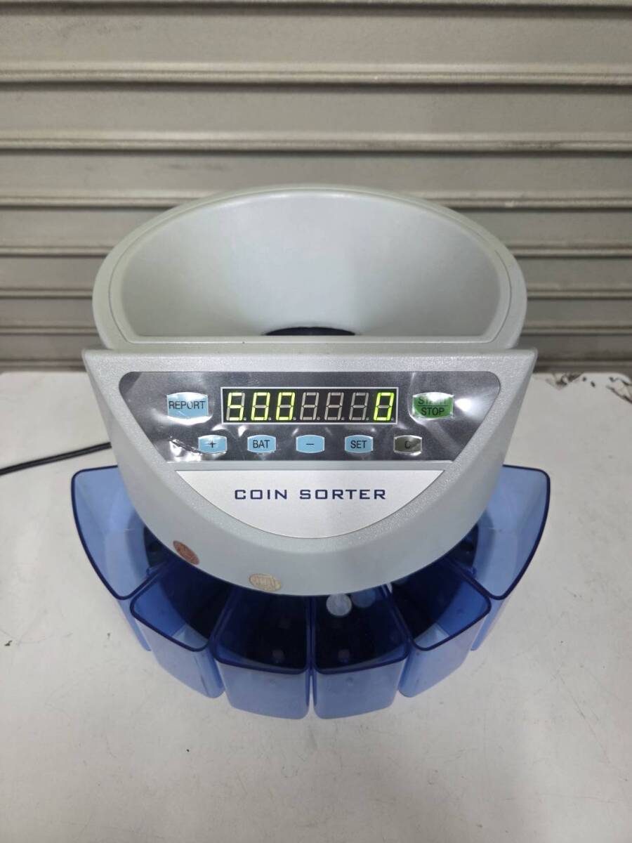 Yahoo!オークション - B718 コインカウンター NY067 電動式硬貨選別機 ...