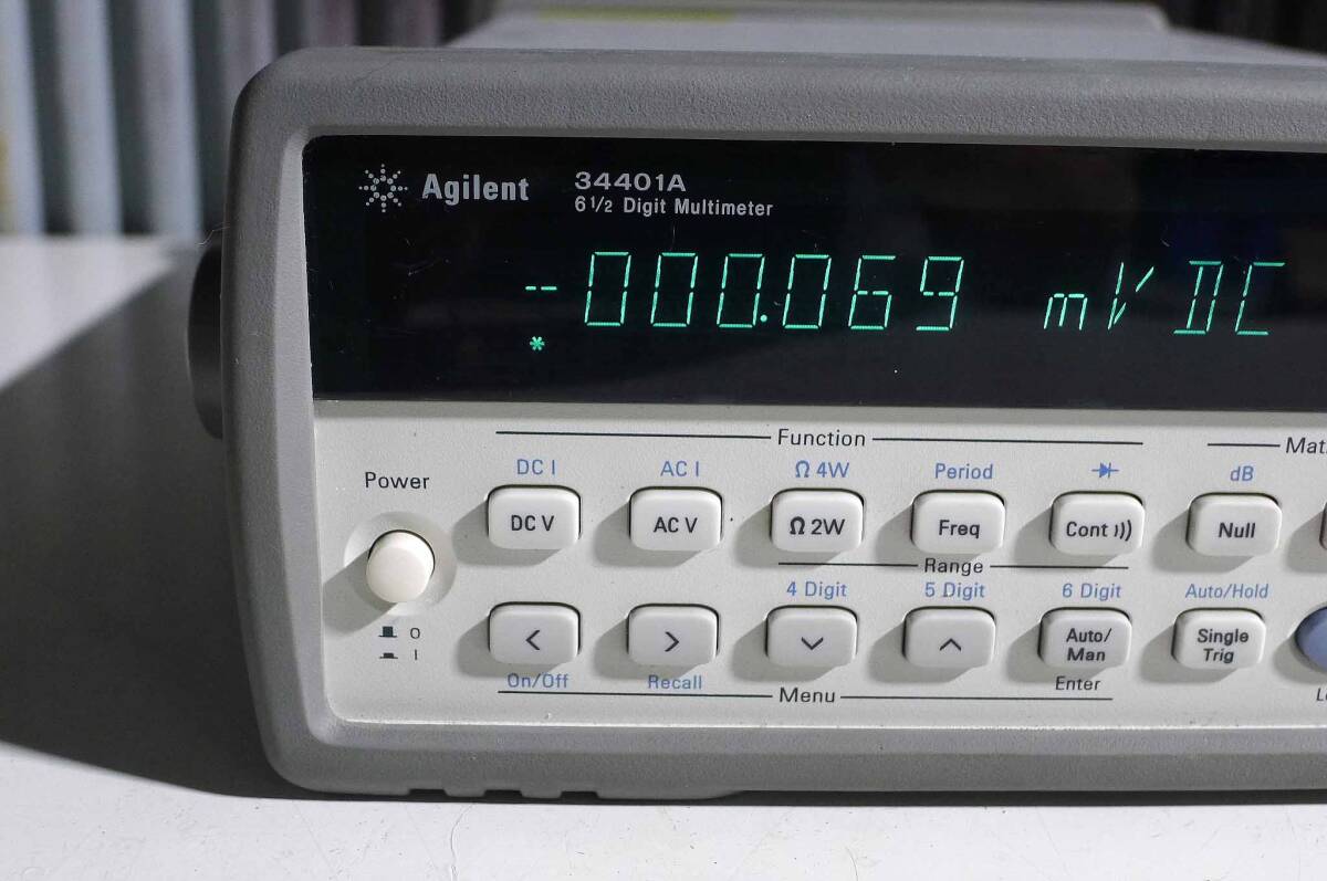 Yahoo!オークション - Agilent/34401A～デジタルマルチメーター/Agilen...