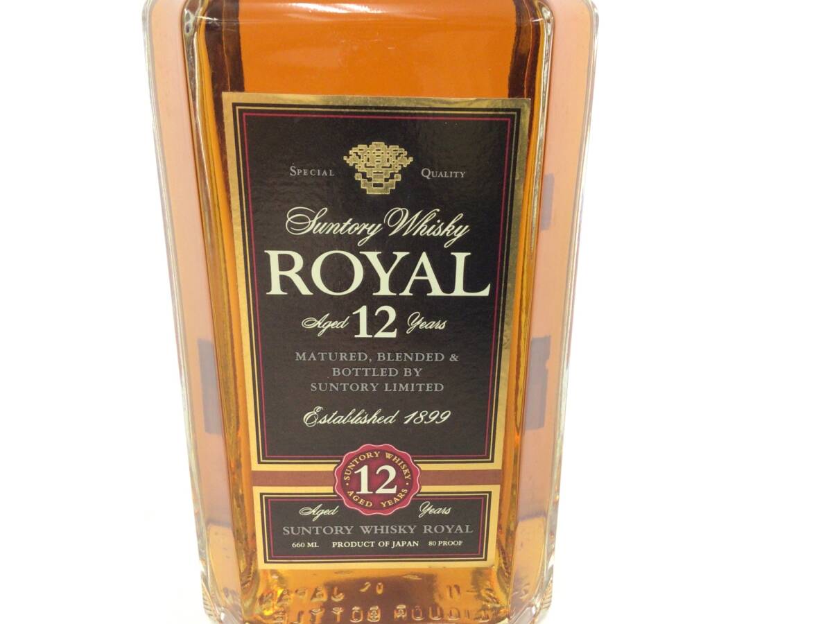Yahoo!オークション - ウイスキー whisky サントリー ローヤル 12年 ス...