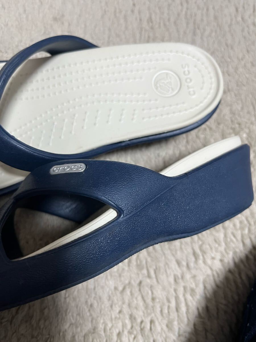 Yahoo!オークション - クロックス サンダル レディース crocs W6 正規...