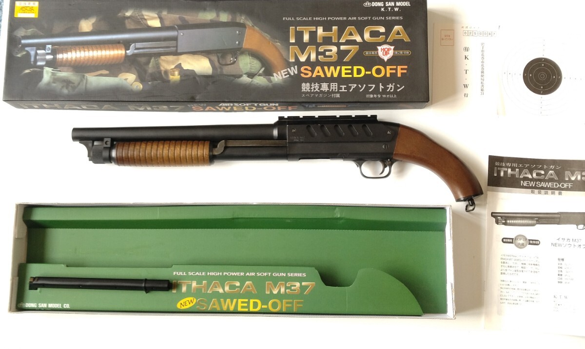 Yahoo!オークション - KTW ITHACA イサカ M37 ソウドオフ ショットガ...