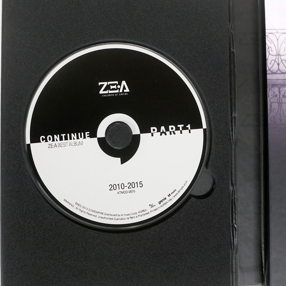 Yahoo!オークション - 韓国盤 ZEA/CONTINUE /STAREMPIRE KTMCD0570 CD
