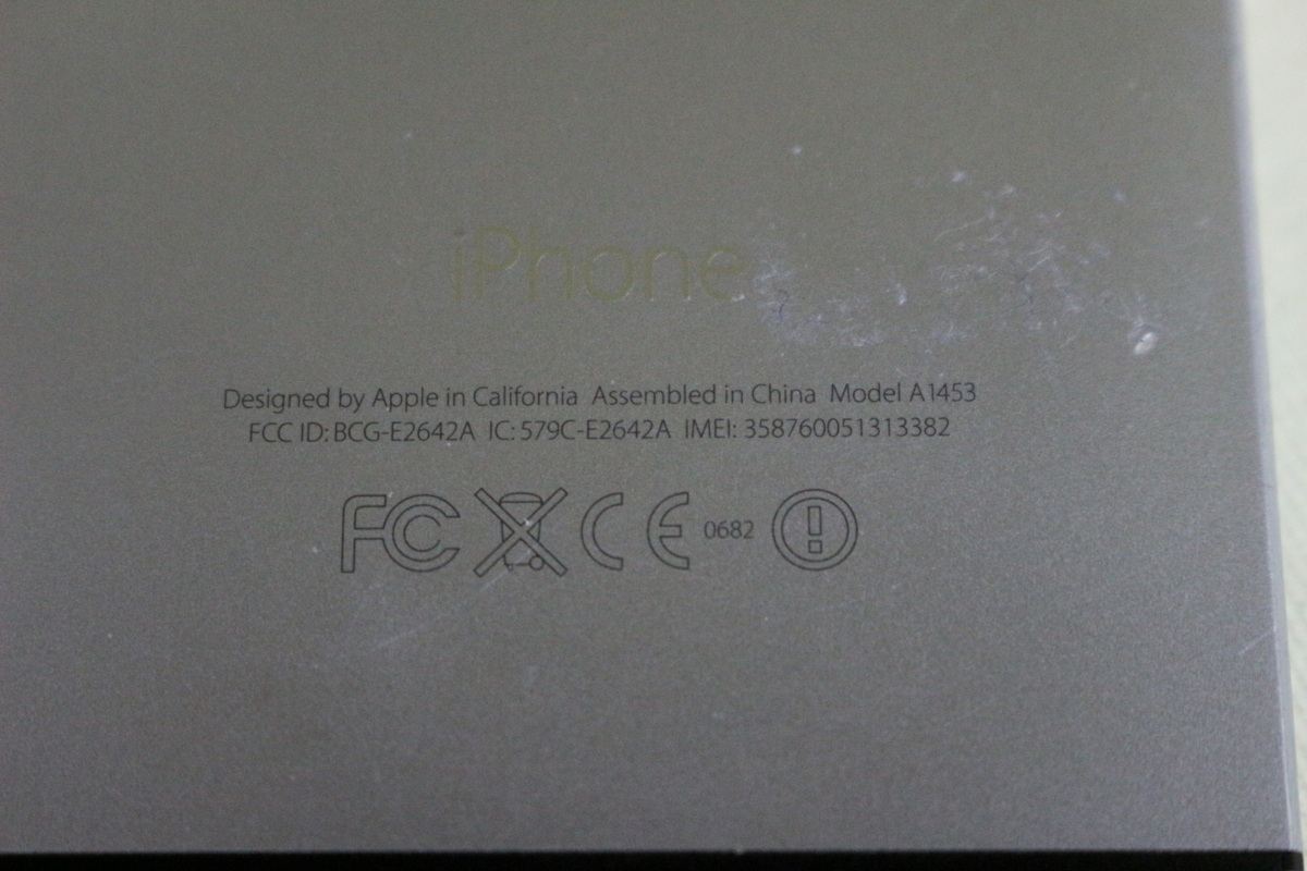 Yahoo!オークション - 中古品 APPLE iphone5s A1453 ME335J/A スペース...