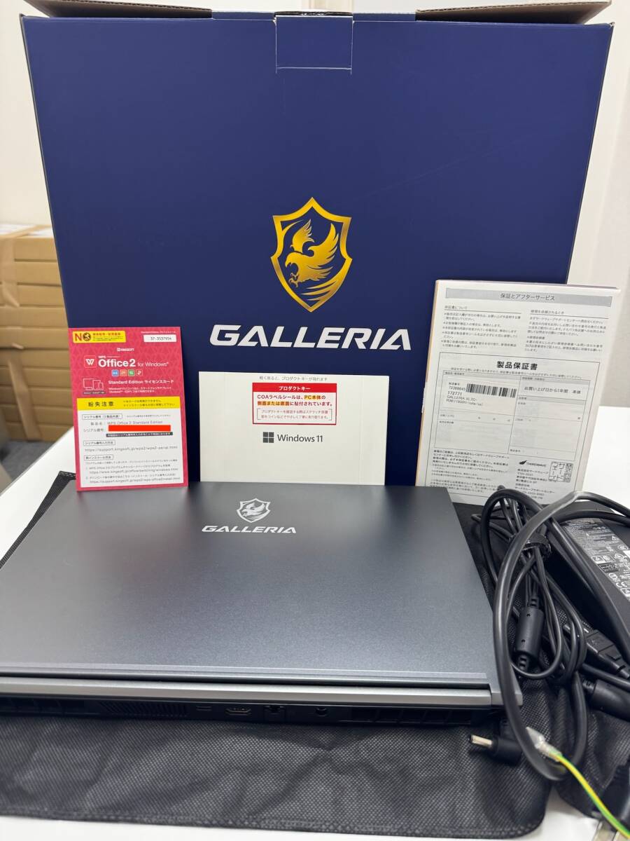 Yahoo!オークション - GALLERIA XL7C-R36 ノート PC Core(TM)i7 11800H...