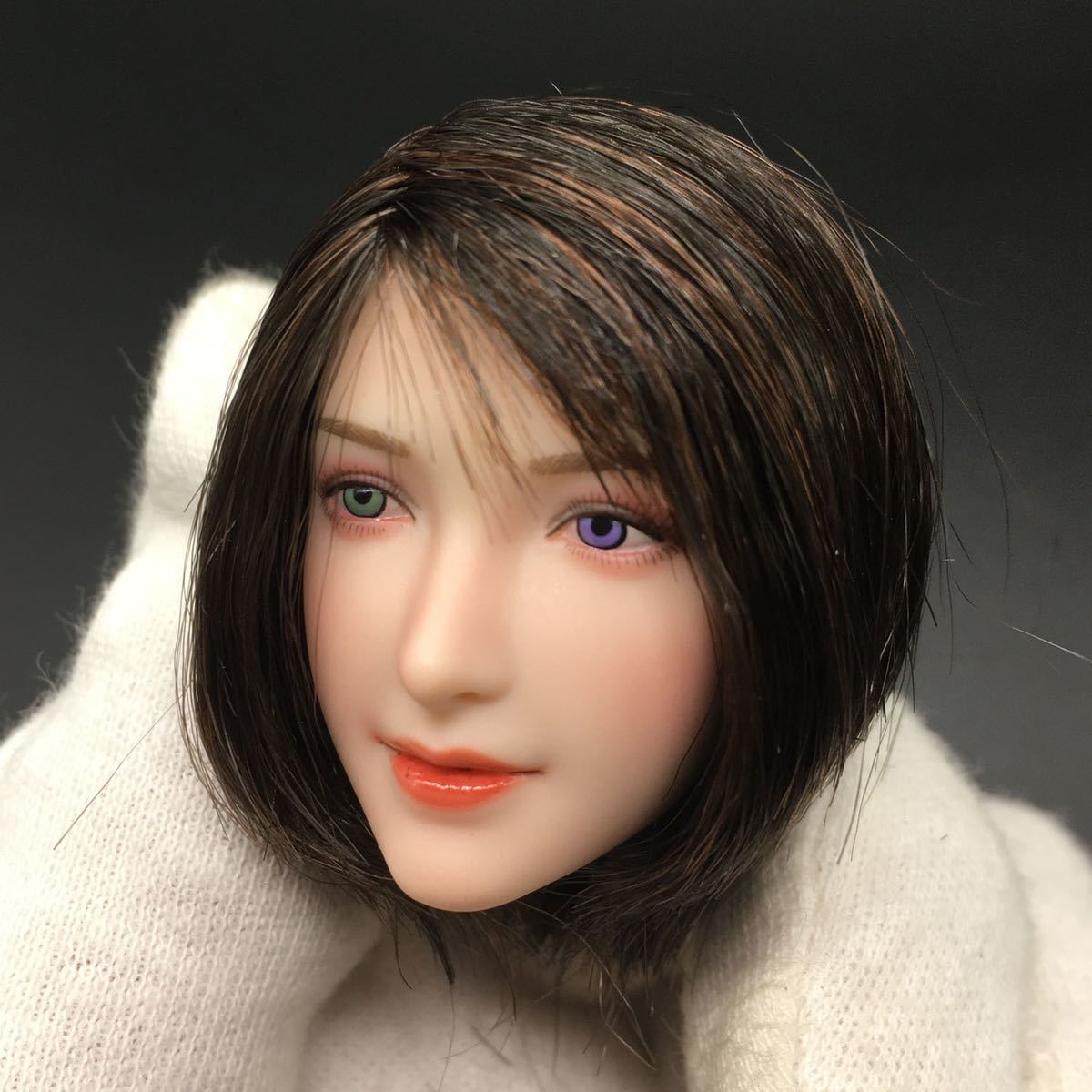 Yahoo!オークション - B98 1/6 フィギュア ヘッド 女性ヘッド 希少品 1...