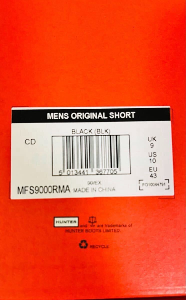 梱包訳あり HUNTER UK9 US10 レインブーツ BLACK(ハンター)｜売買されたオークション情報、yahooの商品情報をアーカイブ公開 - オークファン（aucfan.com）