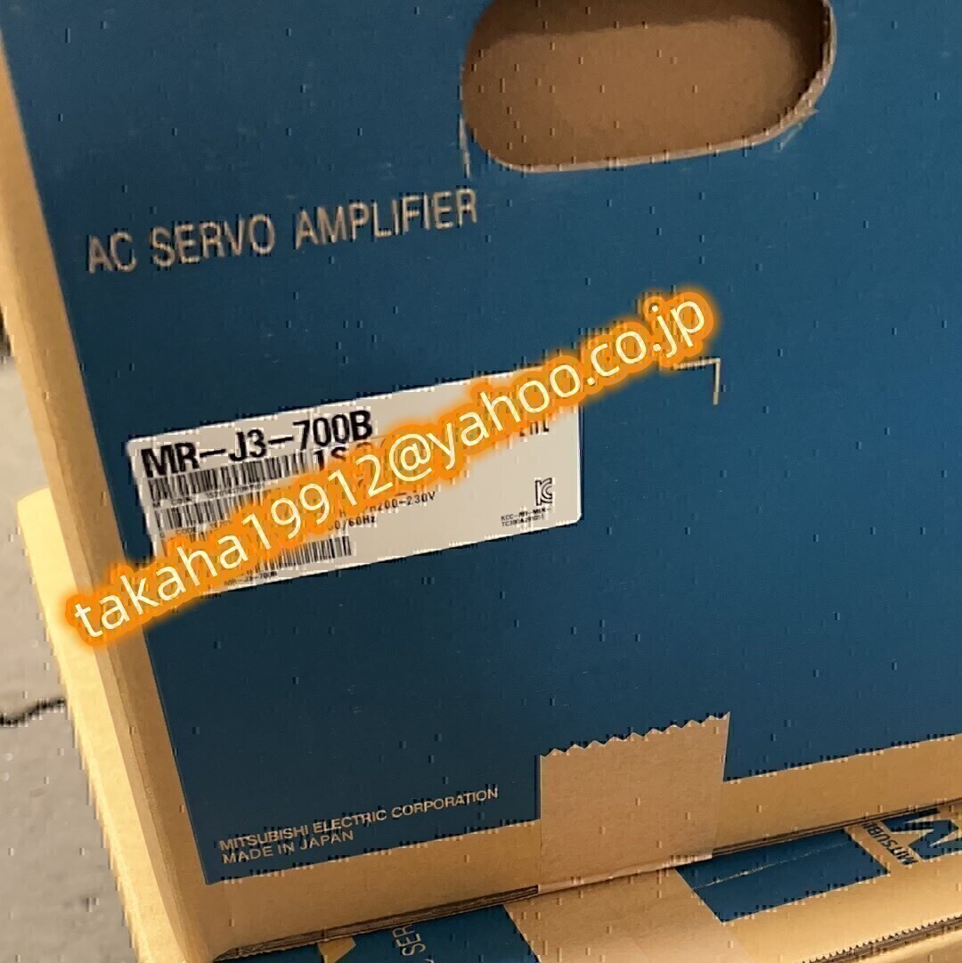 Yahoo!オークション - 【新品 】三菱電機 MR-J3-700B サーボアンプ【...