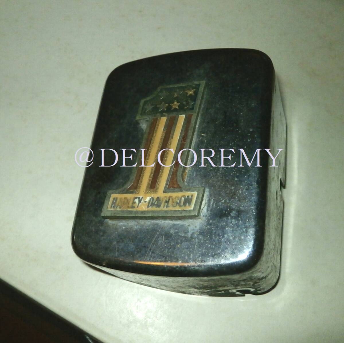 Yahoo!オークション - 70s本物AMFショベル純正ナンバーワン・エンブレ...