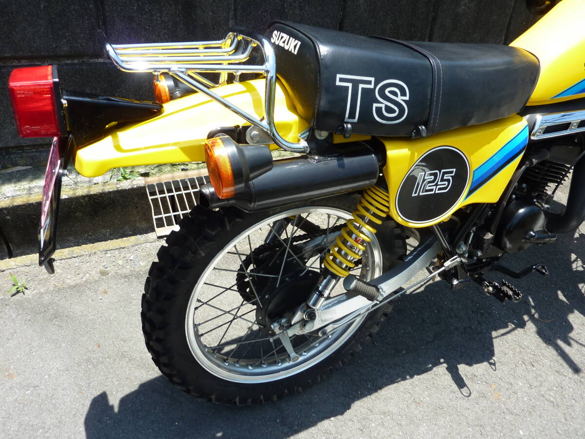 Yahoo!オークション - スズキ TS125 12型 イエロー