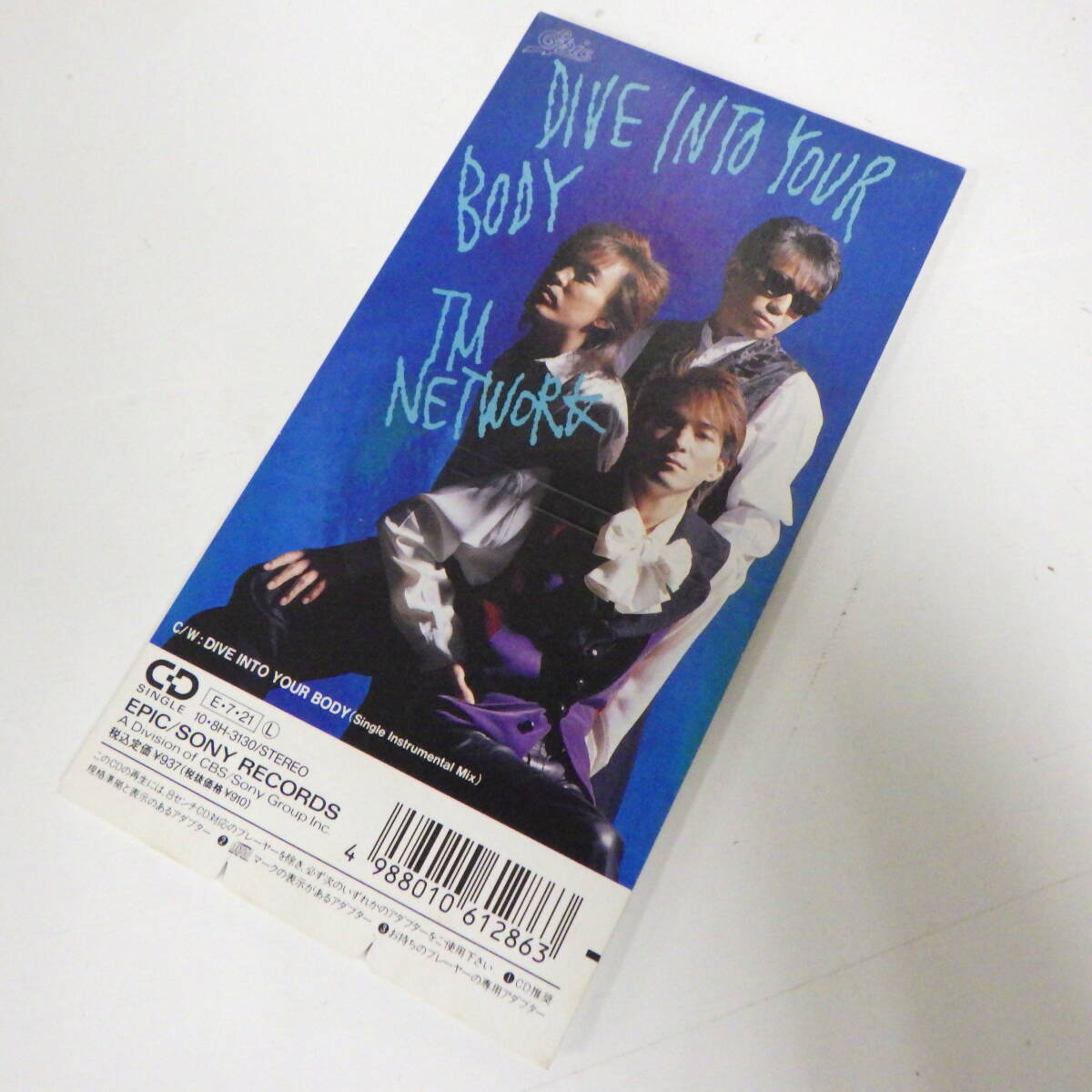Yahoo!オークション - 8cmCD TM NETWORK DIVE INTO YOUR BODY 10・8H-3...