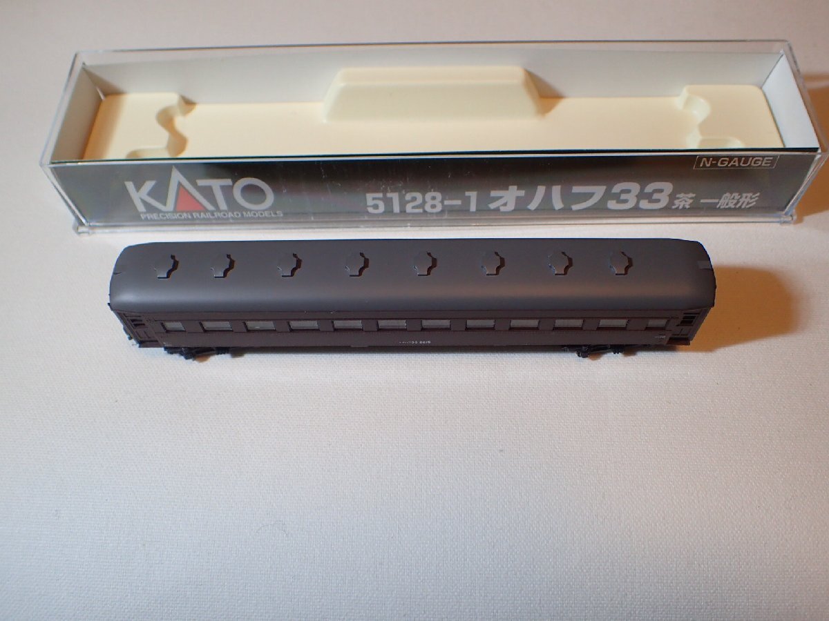 Yahoo!オークション - 美品 KATO 5128-1 オハフ33 茶 一般形 1両 テー...