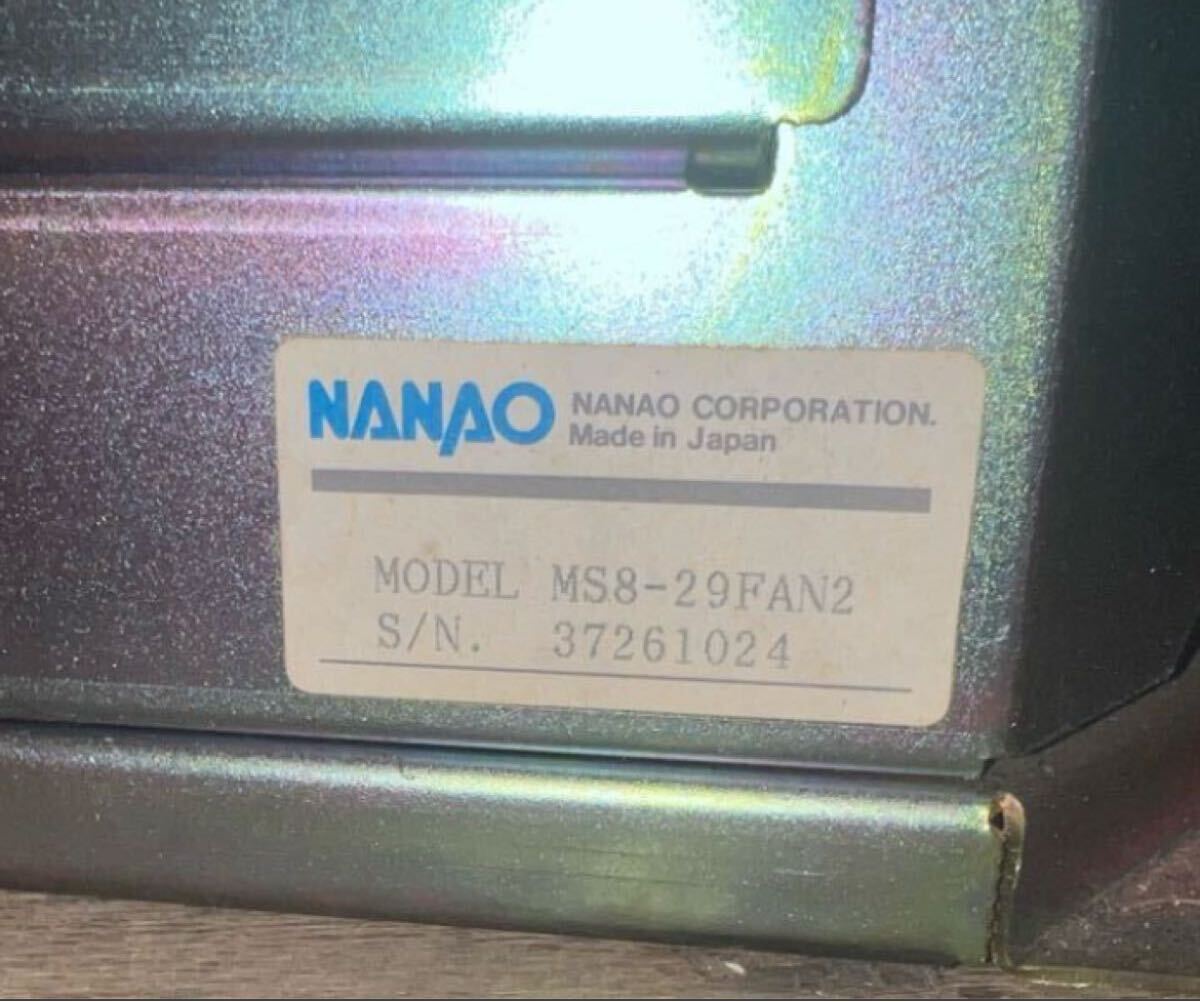 Yahoo!オークション - 【NANAO】MS8-29 CRTモニターセット（メタルケー...