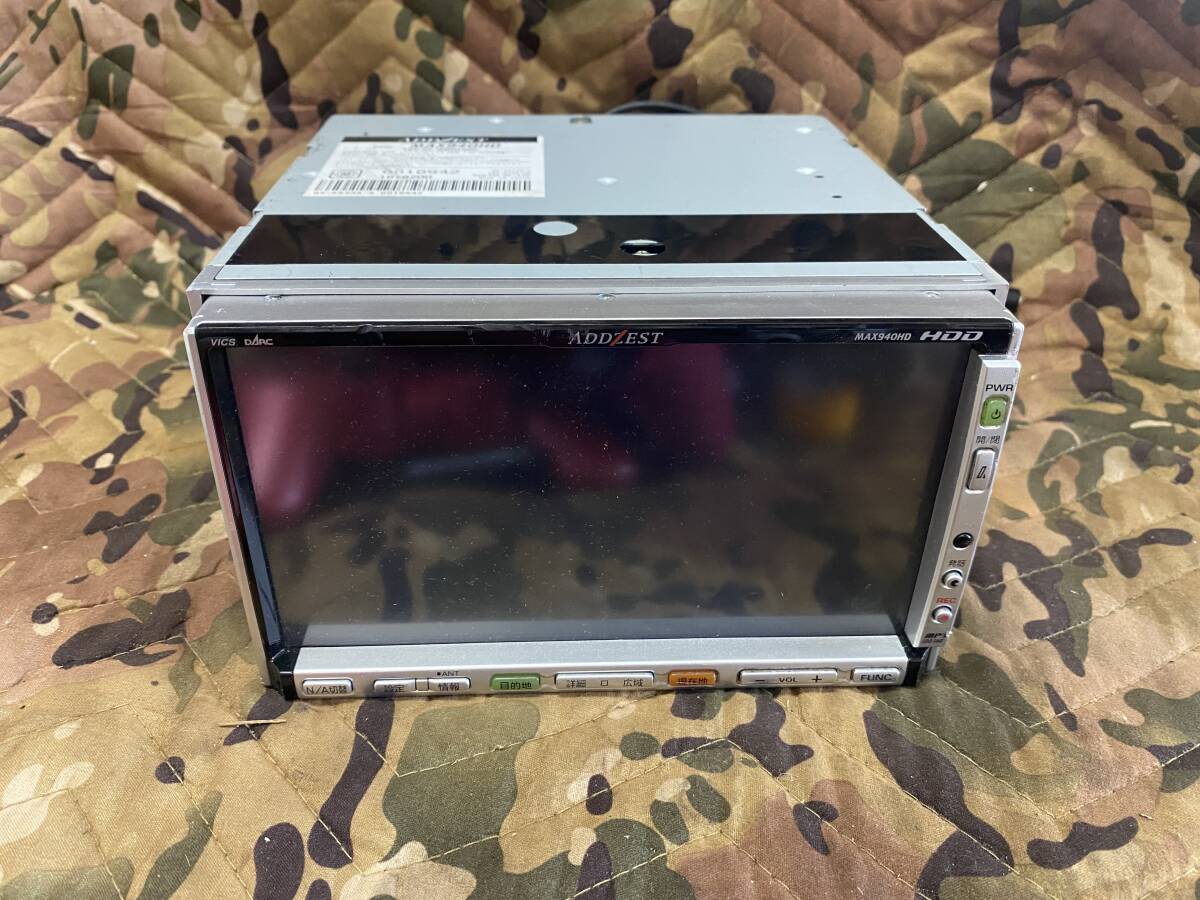 Yahoo!オークション - J7173 ADDZEST MAX940HD 12v GROUND カーナビ ア...