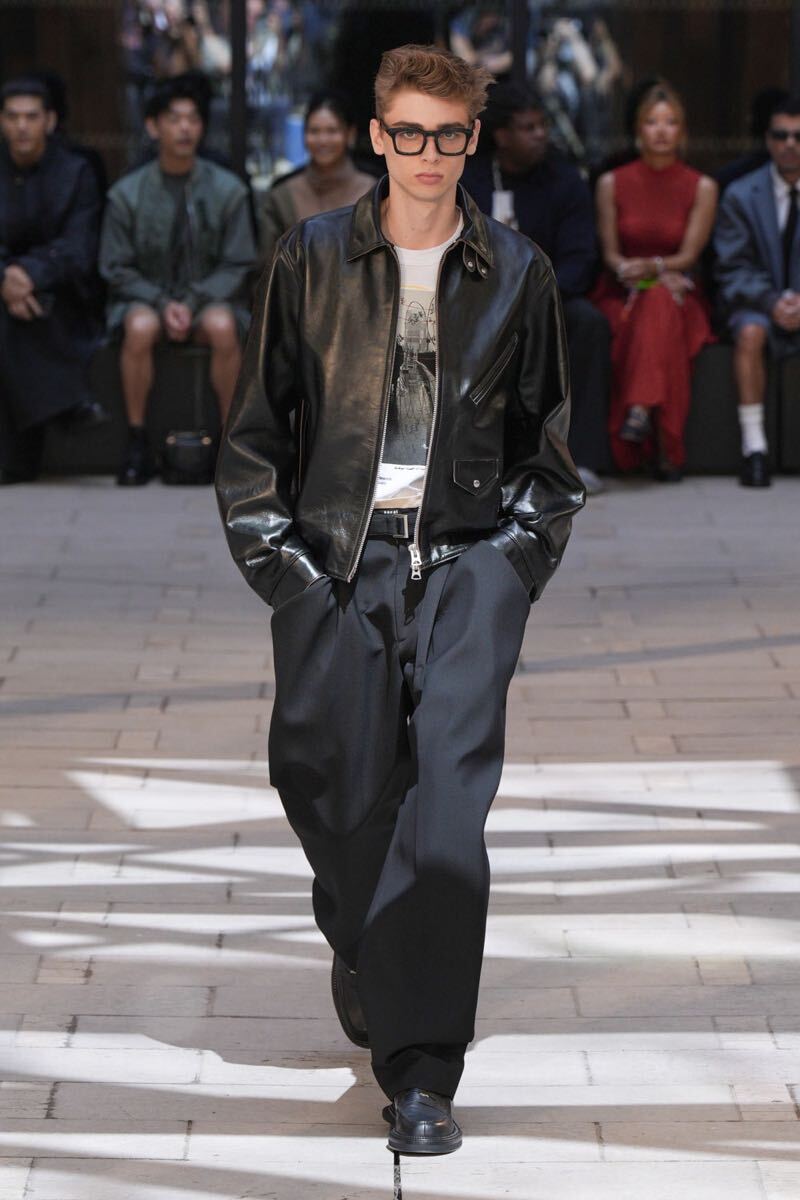 Yahoo!オークション - sacai 25ss レザージャケット 2