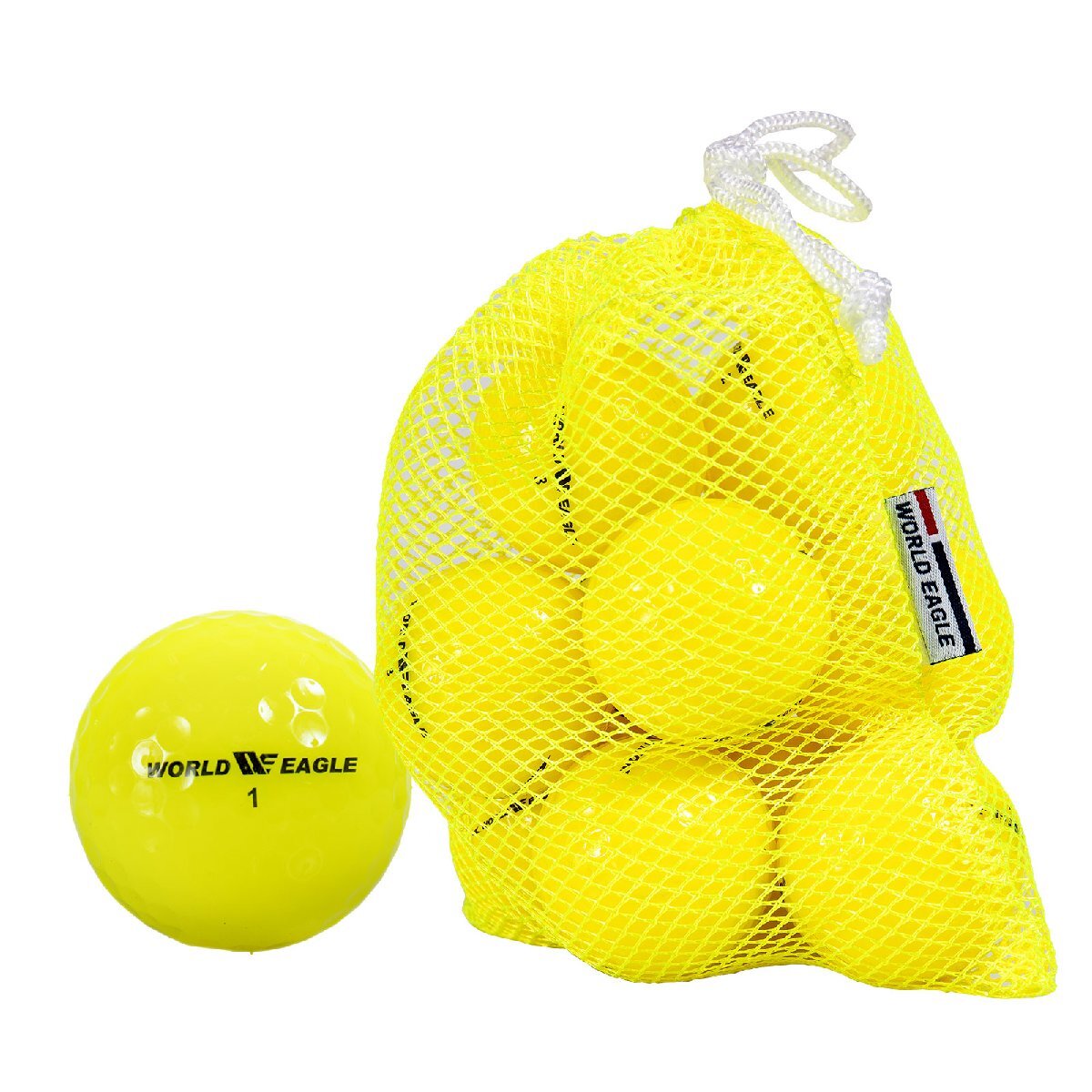 Yahoo!オークション - ワールドイーグル ゴルフボールC78 10球 袋入...