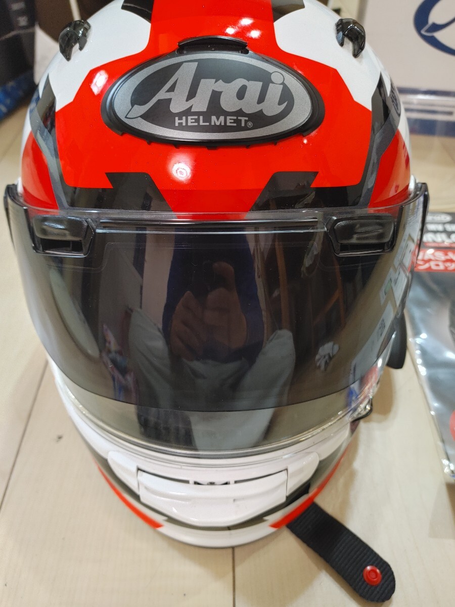 Yahoo!オークション - 美品 Arai アストロGX デイトナインカム オプシ...