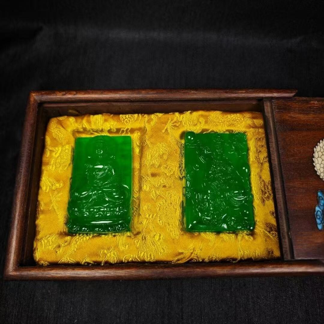 c38旧家収蔵 中国古玩 花梨 彩貝 翡翠 緑札 一盒 置物(東洋彫刻)｜売買されたオークション情報、yahooの商品情報をアーカイブ公開 - オークファン（aucfan.com）