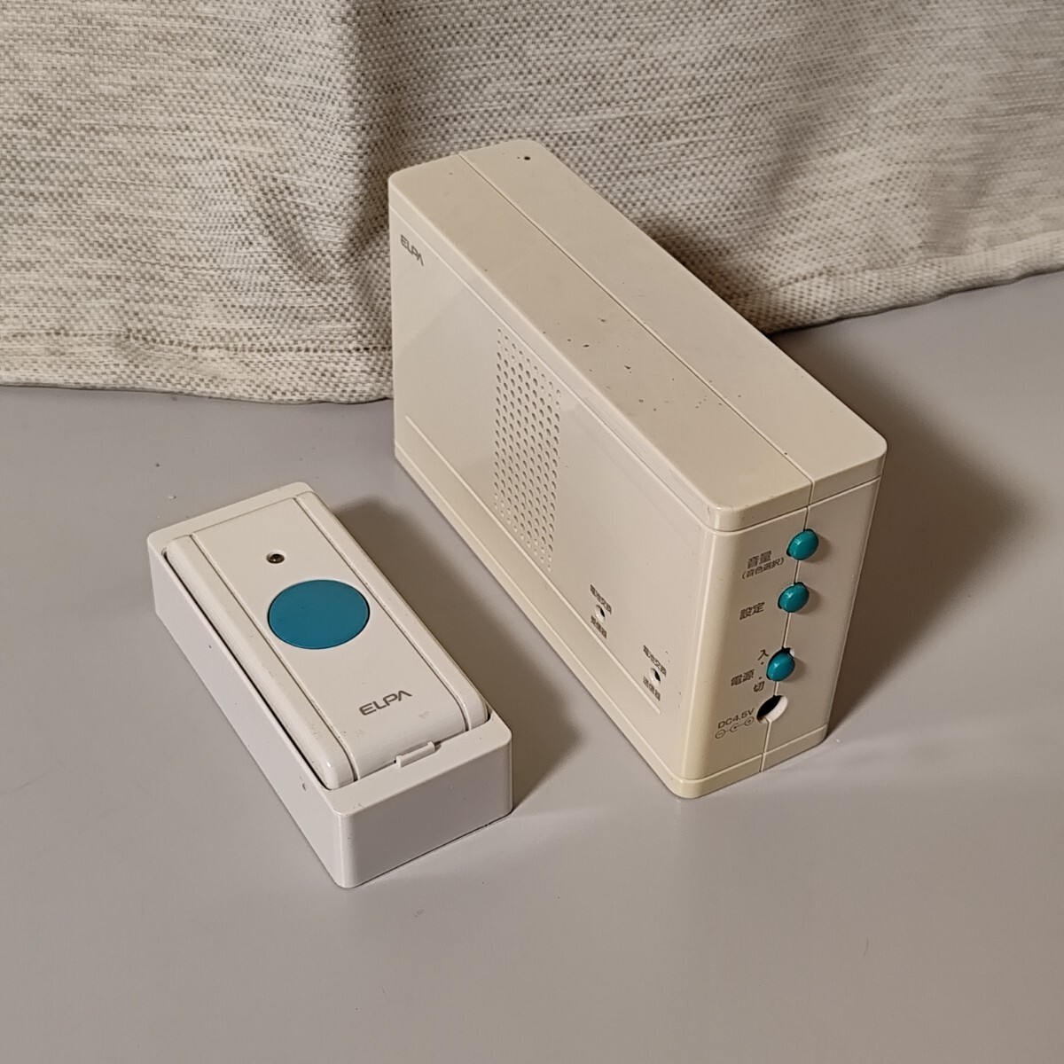 Yahoo!オークション - ELPA EWS-10 ワイヤレスインターホンセット