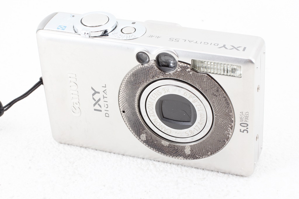 Yahoo!オークション - ジャンク品 Canon キヤノン IXY DIGITAL 55 コン...