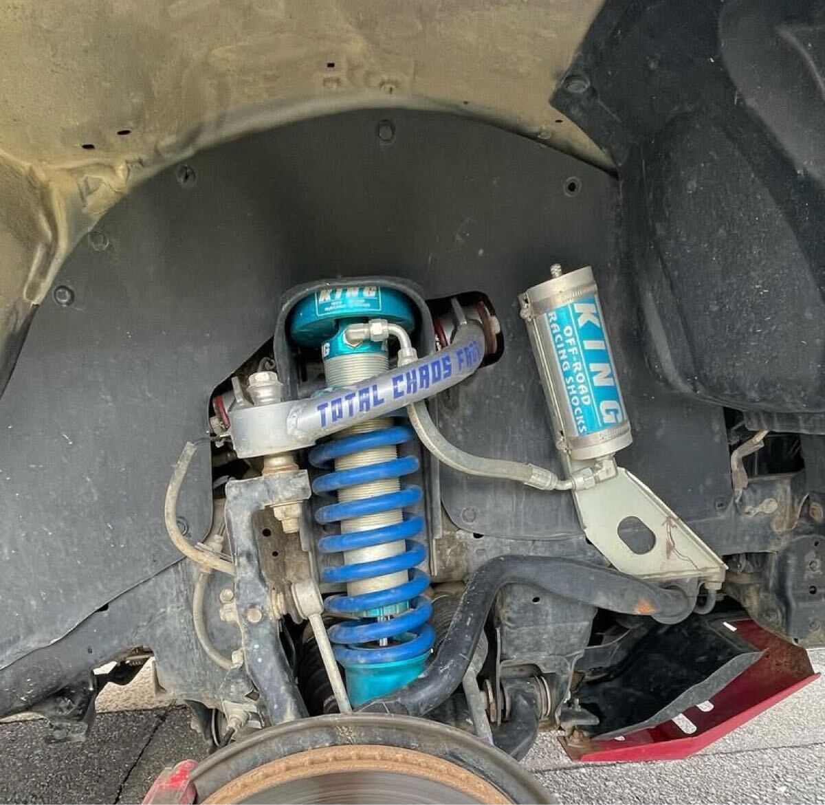 Yahoo!オークション - ハイラックス gun125 KING SHOCK セット