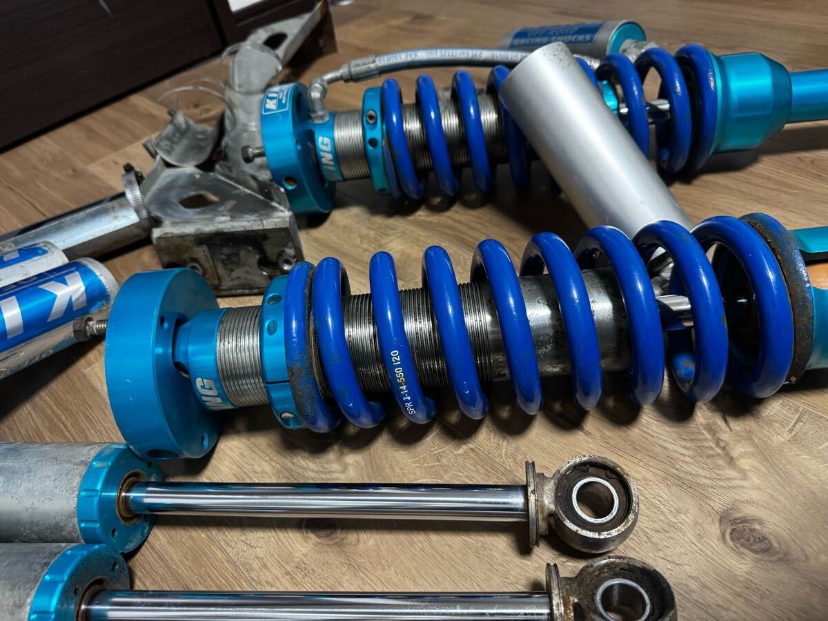 Yahoo!オークション - ハイラックス gun125 KING SHOCK セット