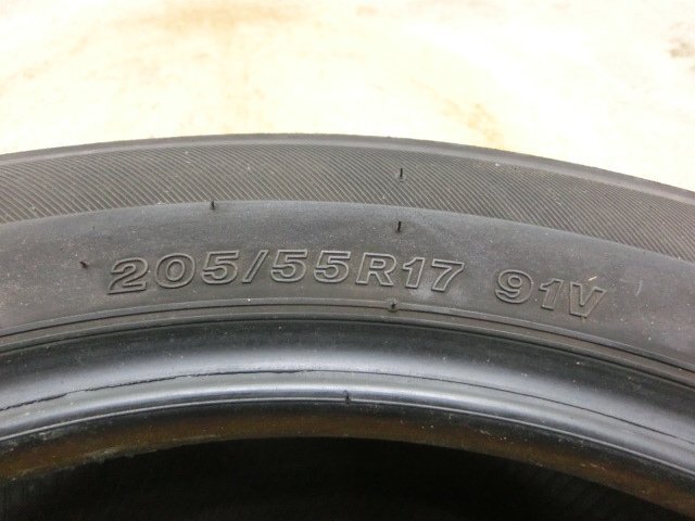 Yahoo!オークション - L-6075 中古タイヤ ブリヂストン FUFT RV 205/55...