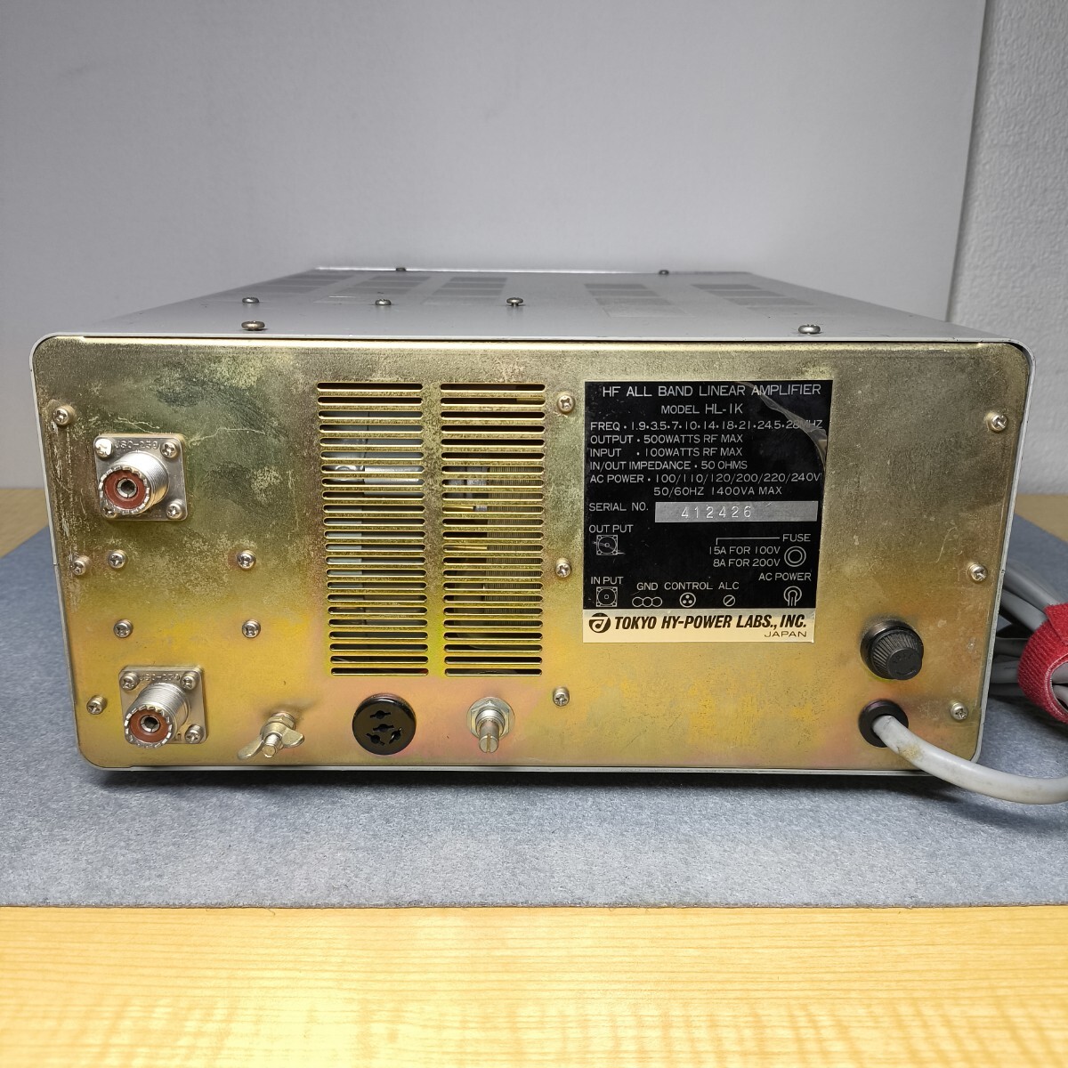 Yahoo!オークション - TOKYO HY-POWER 東京ハイパワー HL-1KGX リニア...