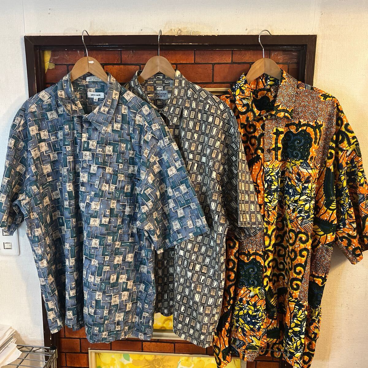 Yahoo!オークション - 総柄シャツ アロハ リゾート カジュアル xxl 2XL...