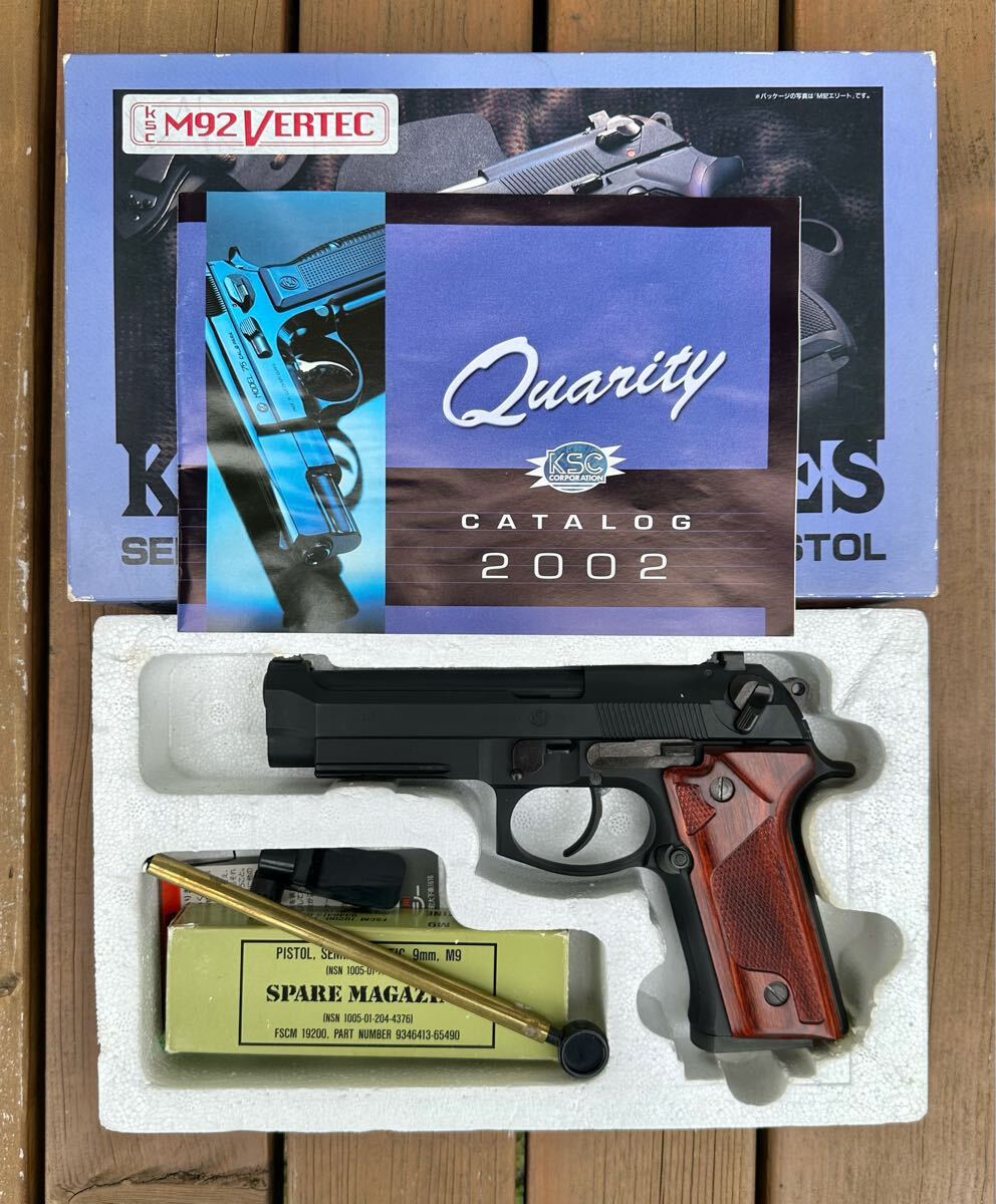 Yahoo!オークション - 美品 KSC BERETTA ベレッタ M92 VERTEC HW バー...