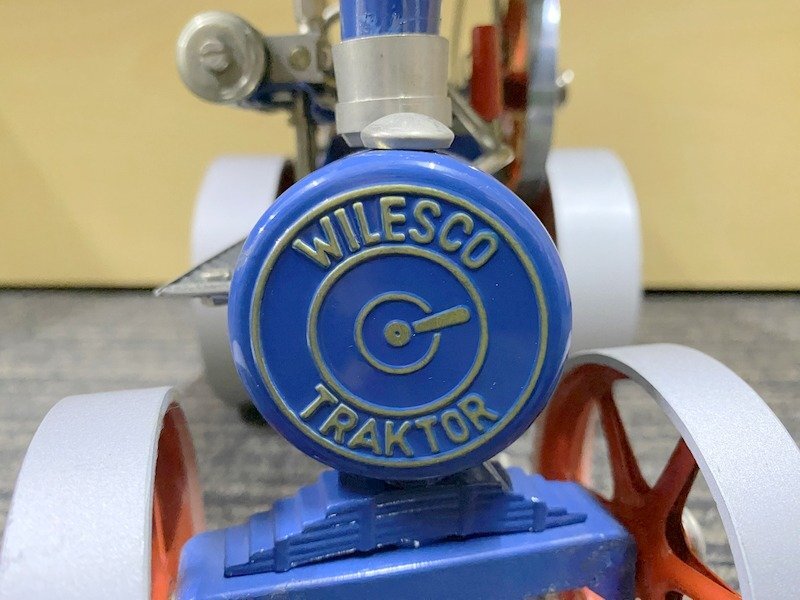 Yahoo!オークション - WILESCO Dampftraktor D40 ドイツ蒸気動力トラク...