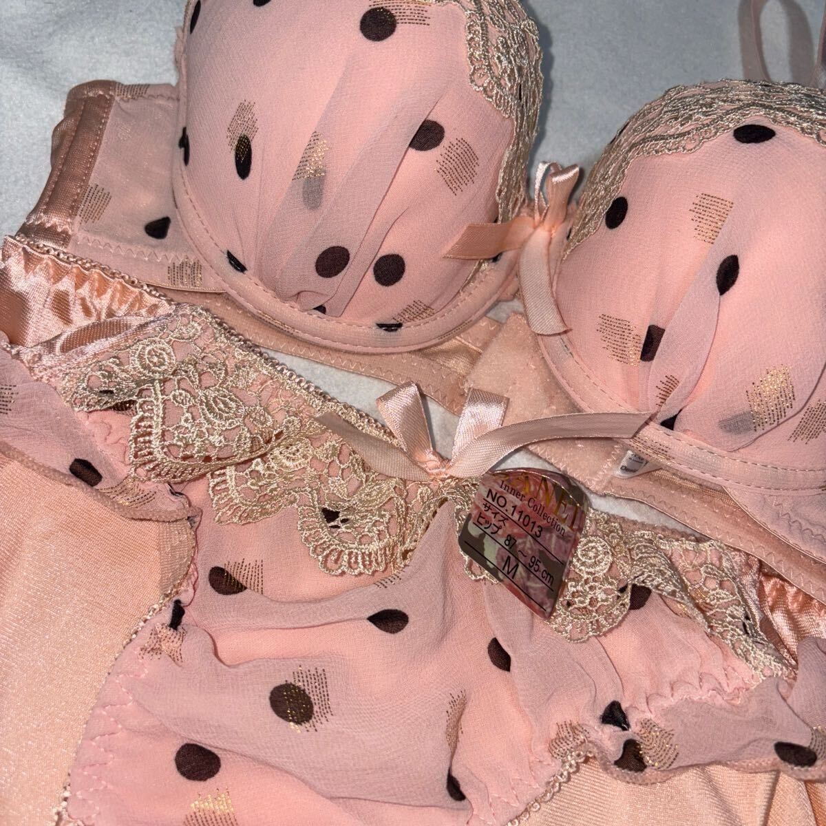 Yahoo!オークション - SANEI 下着 ブラショーツ 上下セット A75 M つる...