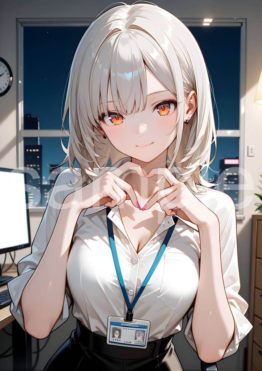 Yahoo!オークション - pk2819 一点物 A4ポスター オリジナル イラスト ...