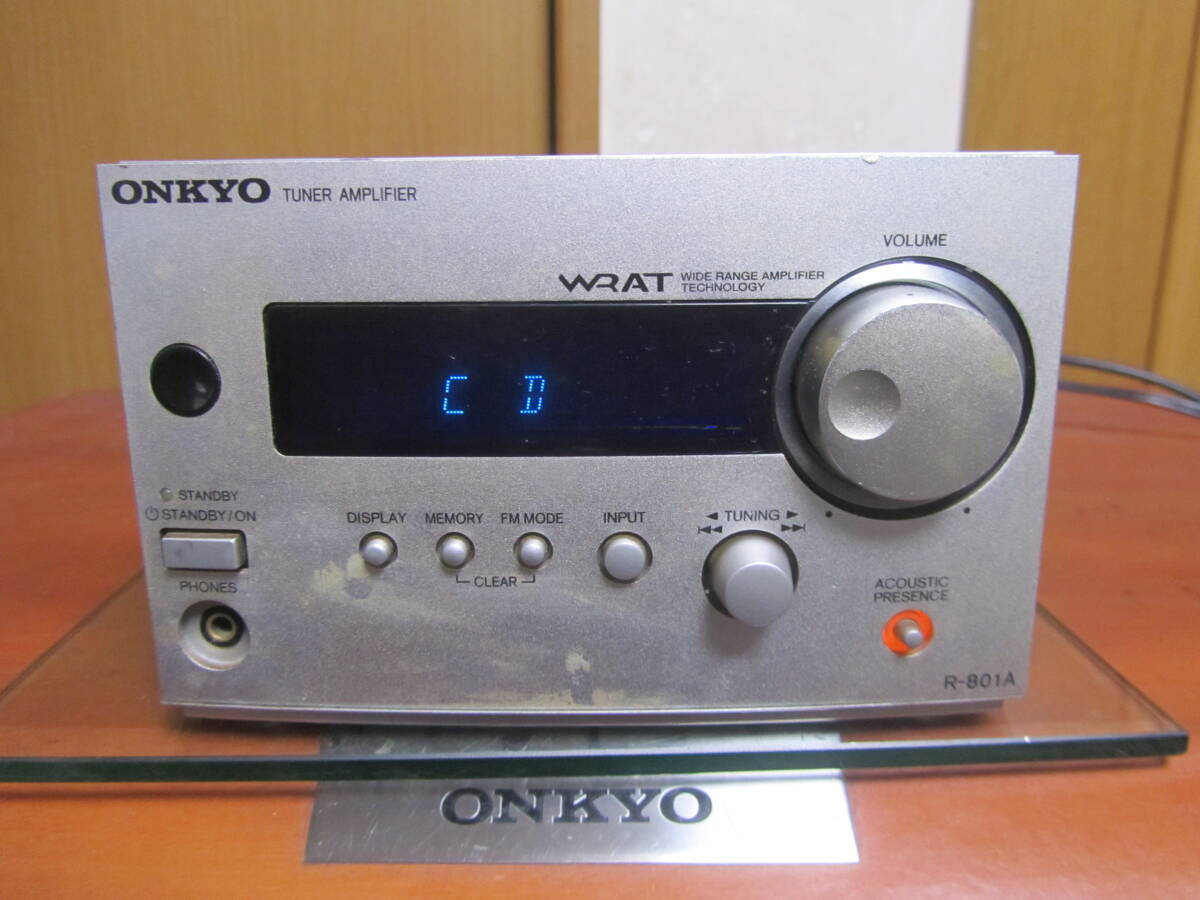 Yahoo!オークション - ONKYO R-801A 動作良好