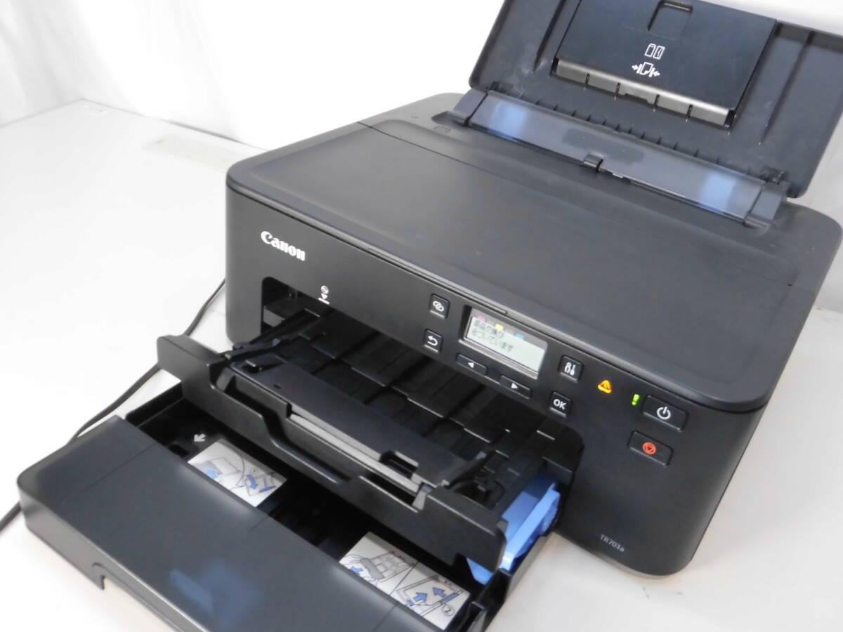 Yahoo!オークション - 1793 CANON A4インクジェットプリンター TR703 ...