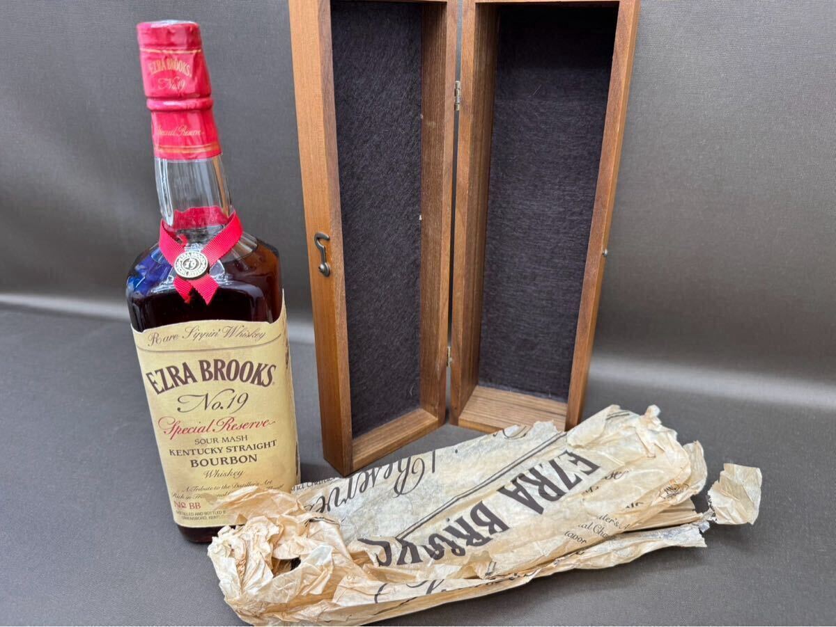 Yahoo!オークション - EZRA BROOKS エズラ ブルックス No.19 古酒 スペ...