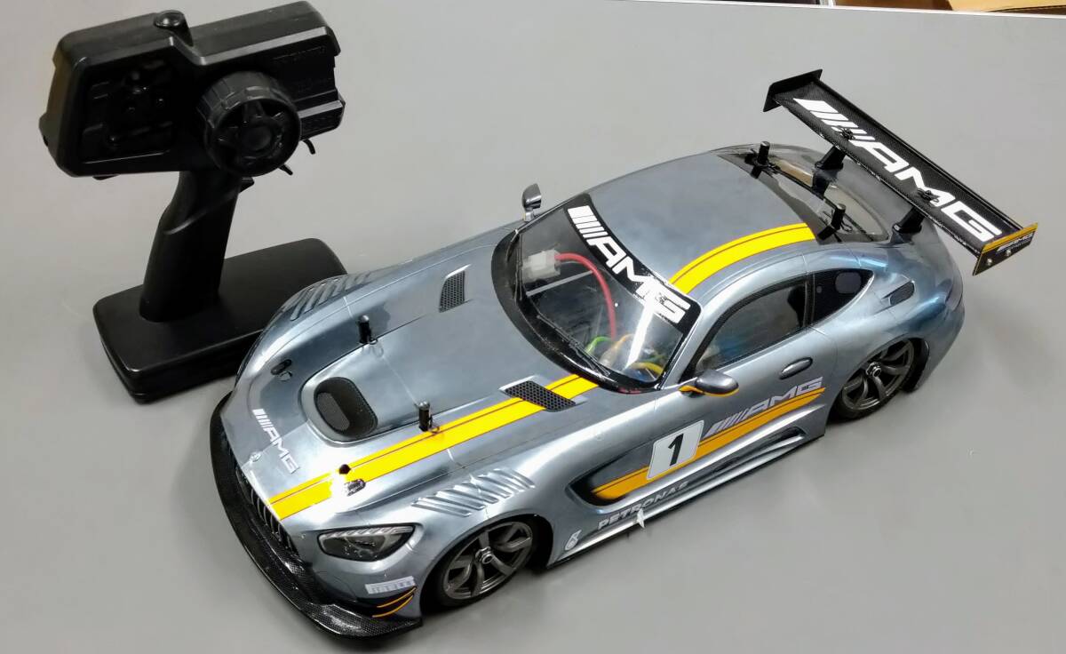 Yahoo!オークション - TAMIYA 1/10 RC TT-01 TYPE-E （MERCEDES-AMG GT...