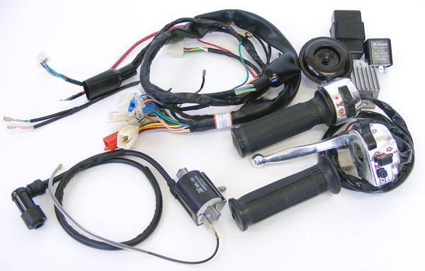 Yahoo!オークション - ダックス DAX 12V用 メインハーネス 電装 スイッ...