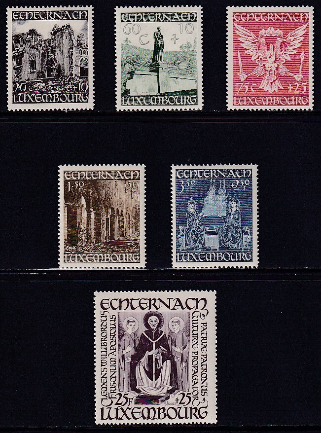 Yahoo!オークション - 25 ルクセンブルク【未使用】＜「1947 SC#B137-4...