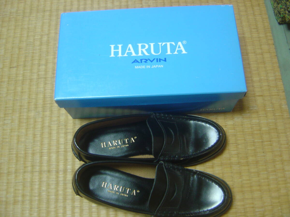 Yahoo!オークション - ハルタ HARUTA ARVIN ローファー 23EE 黒