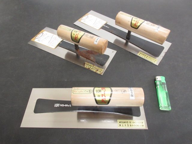 Yahoo!オークション - P327 アローライン / ステンレス シゴキ鏝 巾広 ...