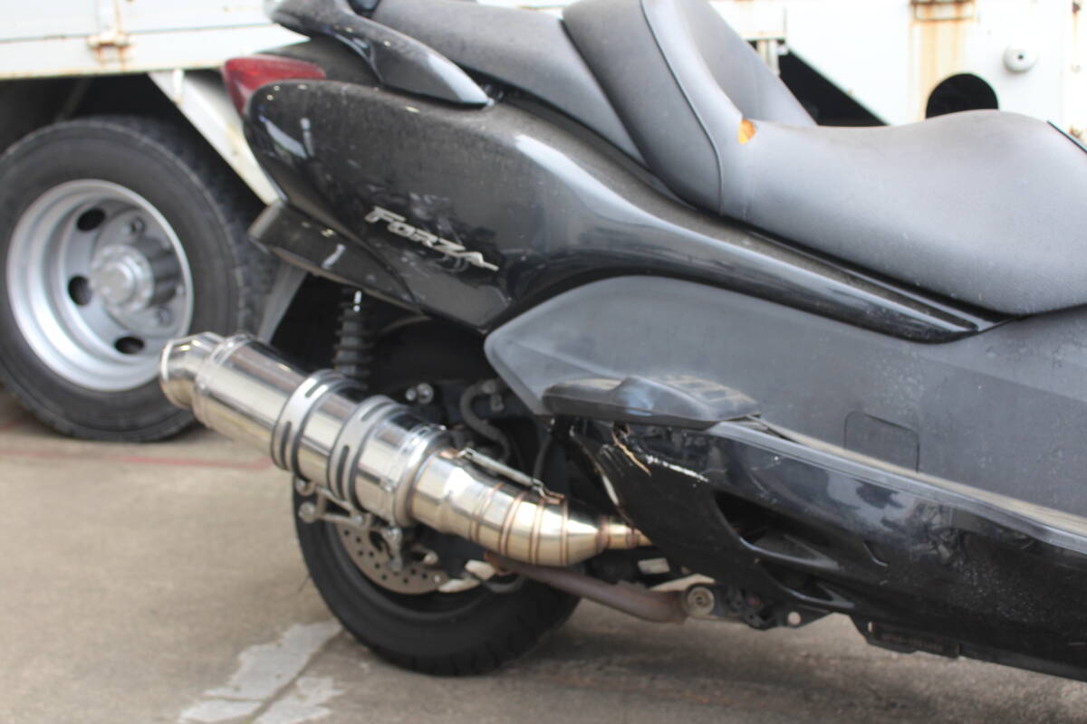 Yahoo!オークション - MF08 フォルツァ250 社外マフラー