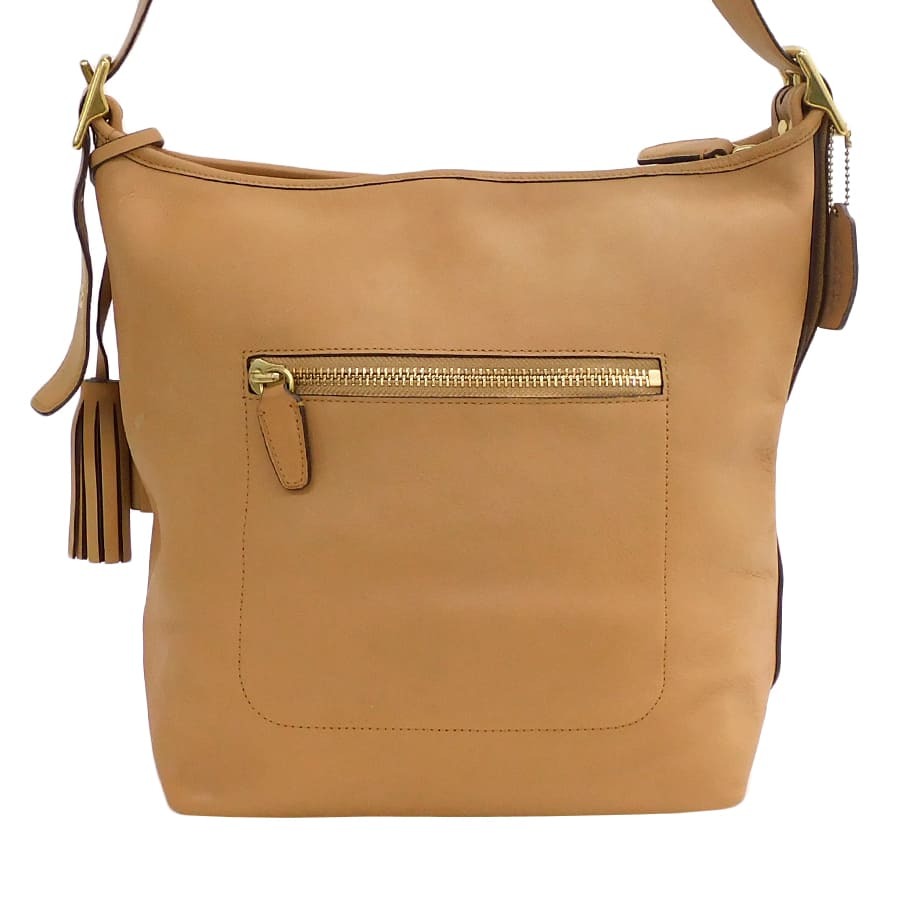 Yahoo!オークション - 1円 コーチ ショルダーバッグ 19889 ベージュ系 ...