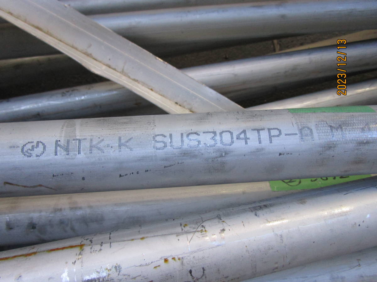 Yahoo!オークション - 油谷 №4027 ステンレス 配管 12.7㎜×3.0㎜ SUS...