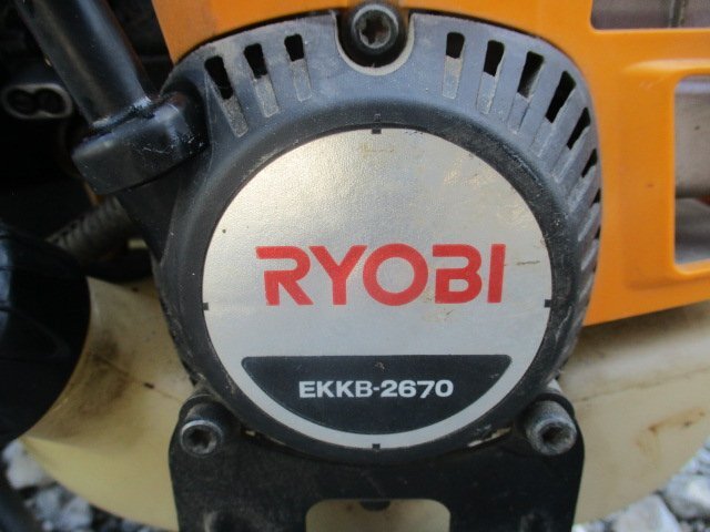 Yahoo!オークション - ジャンク品 RYOBI 背負い式草刈機 EKKB-2670