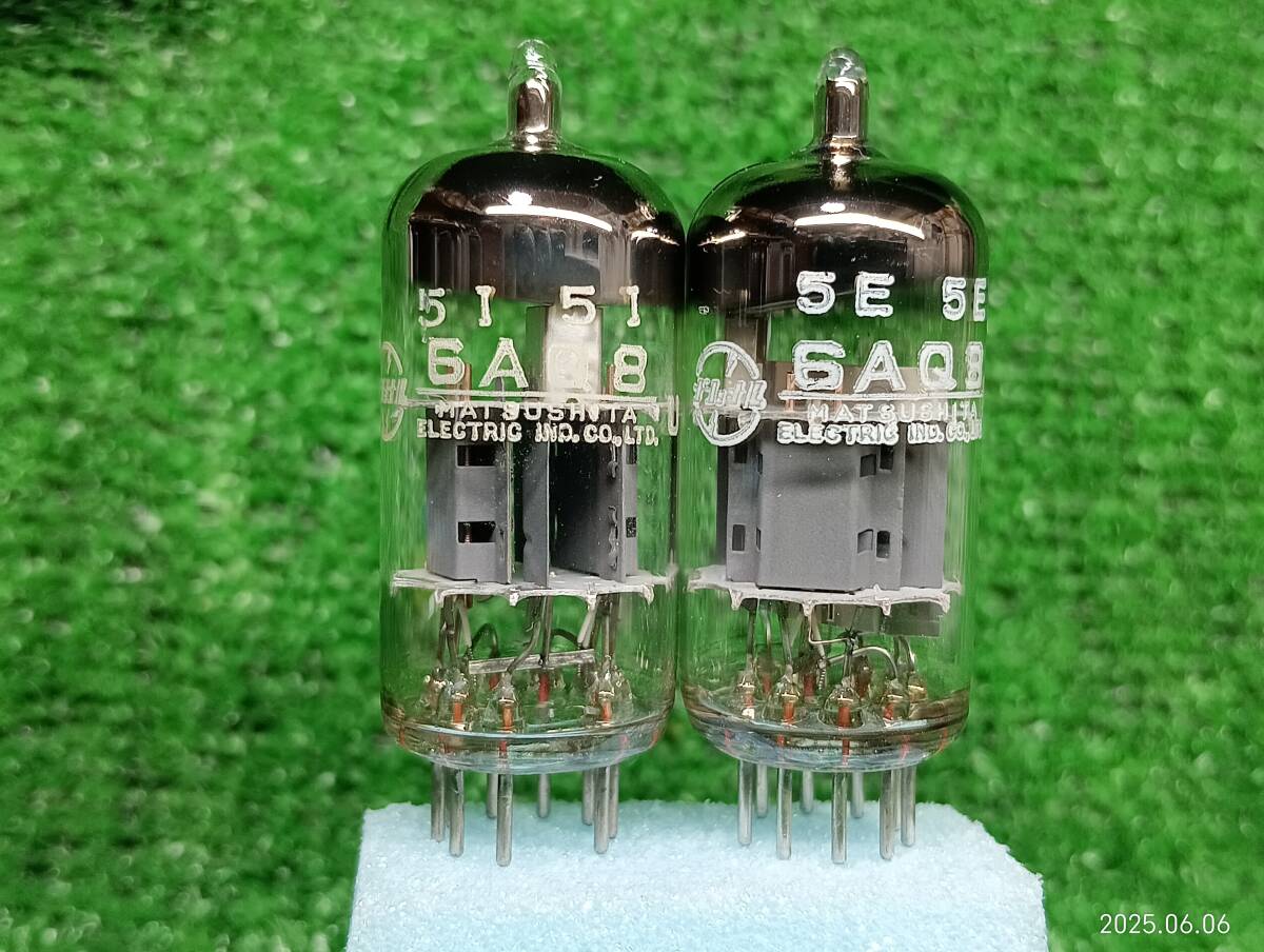 Yahoo!オークション - 6AQ8 松下 チェツク済み2本セット 【W 102】