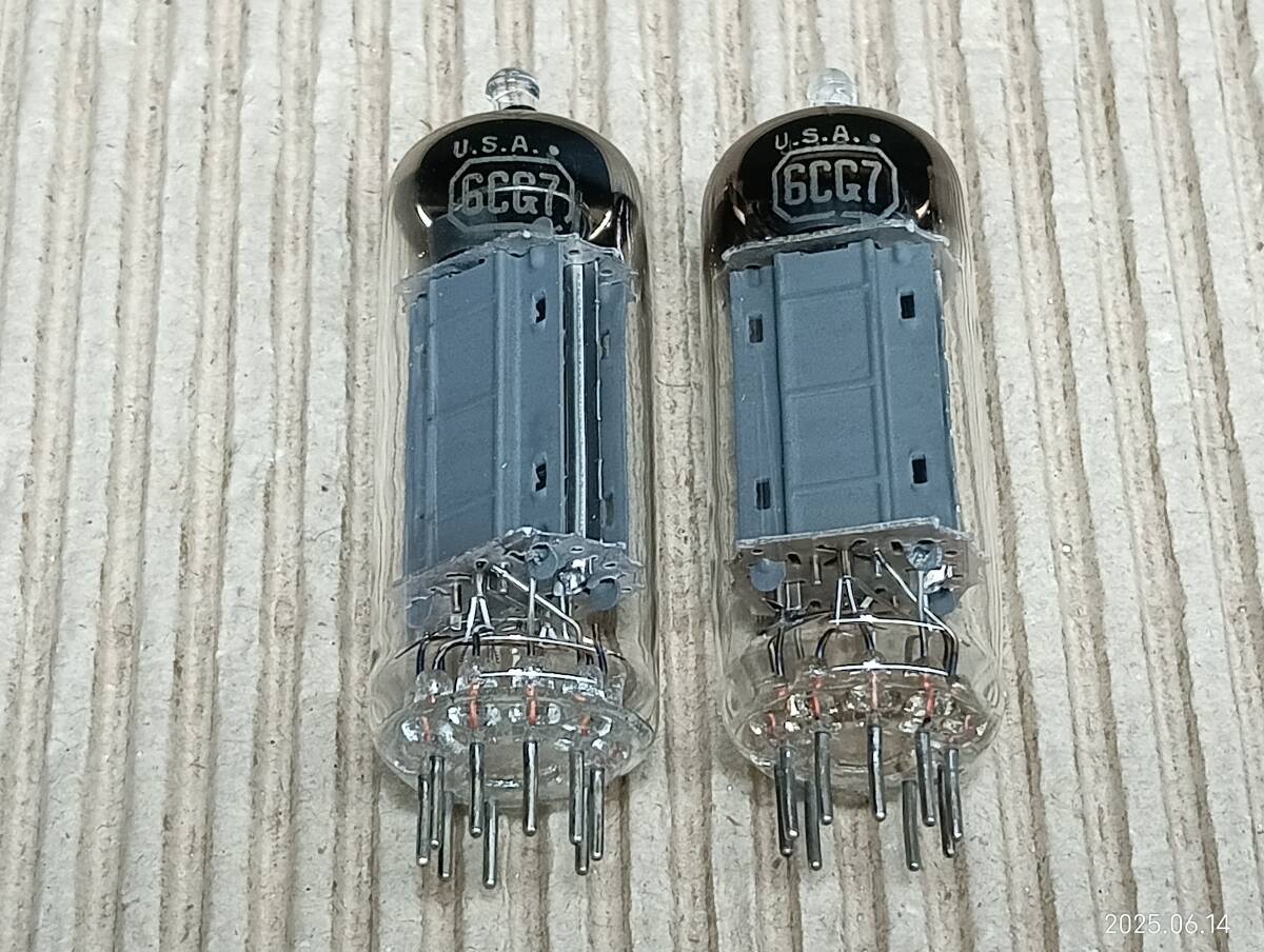 Yahoo!オークション - 6CG7 RCA テスト済み2本 【F 3353】